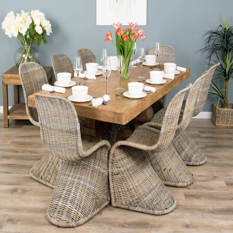 Reclaimed Elm Dining Sets - Sustainable Elm Dining Sets - Sustainable ...
