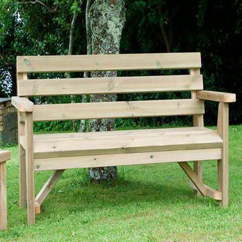 Woodland Style Forest Garden Benches and Seats - Sustainable Furniture