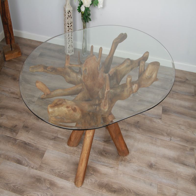 Teak Root Dining Tables - Sustainable Teak Dining Tables UK ...