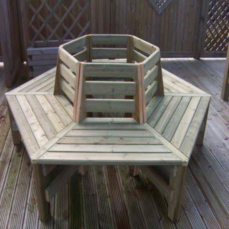Teak And UK made Tree benches and Tree Seats - Sustainable Furniture