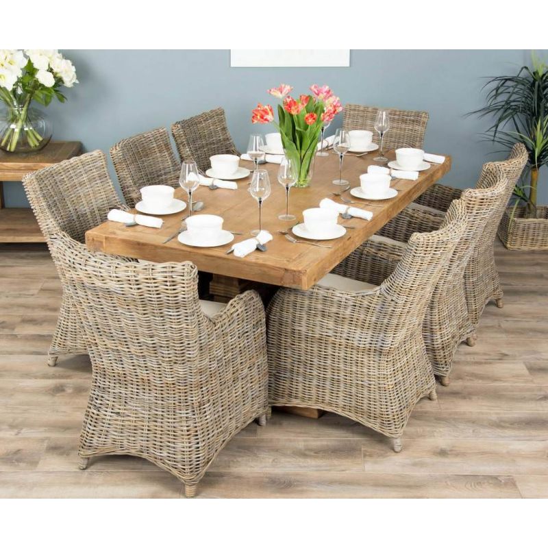 Reclaimed Elm Dining Sets - Sustainable Elm Dining Sets - Sustainable ...