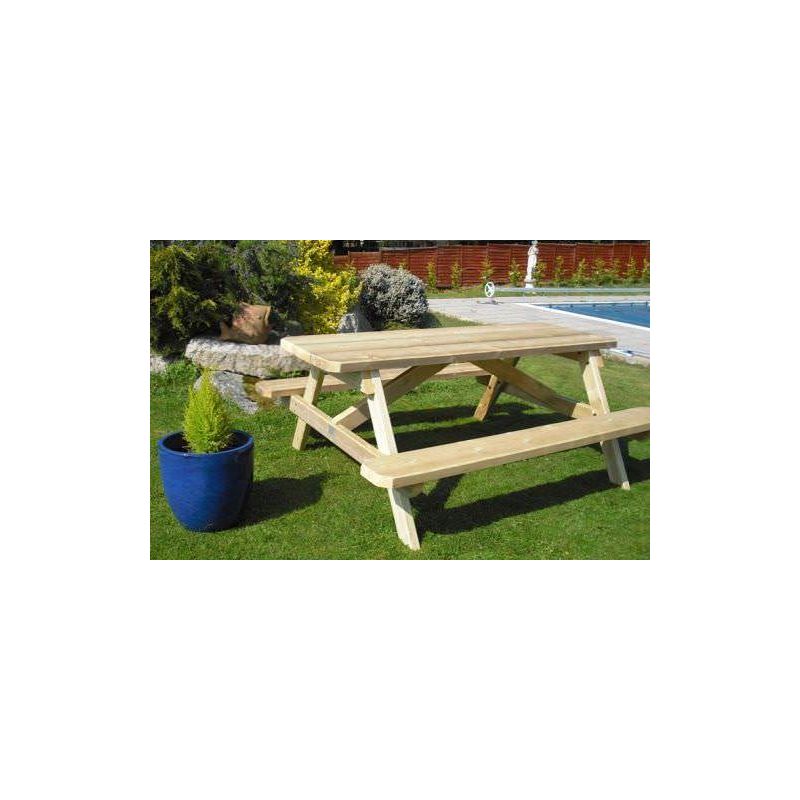 All Weather A Frame Picnic Table - Sustainable Furniture