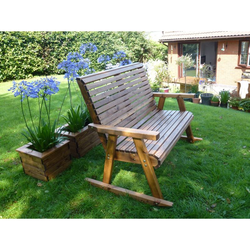 Woodland Style Forest Garden Benches and Seats - Sustainable Furniture