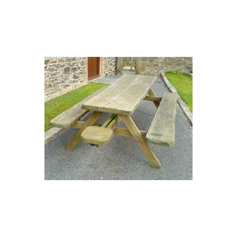 All Weather A Frame Picnic Table - Sustainable Furniture