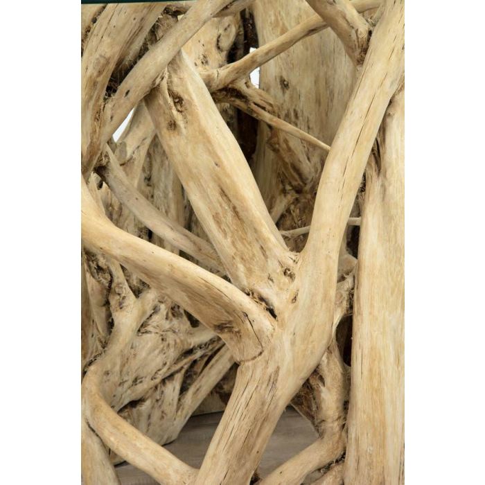 1.2m Java Root Circular Dining Table with 4 or 6 Scandi Armchairs ...