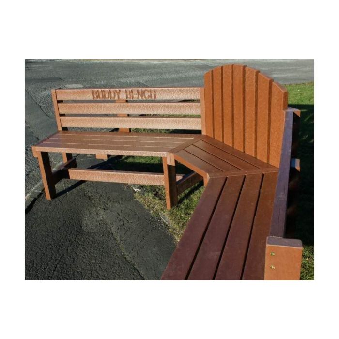 Recycled Plastic Junior Buddy Bench - Sustainable Furniture