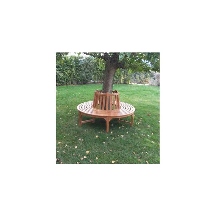 1.7m Teak Round Tree Seat - Sustainable Furniture