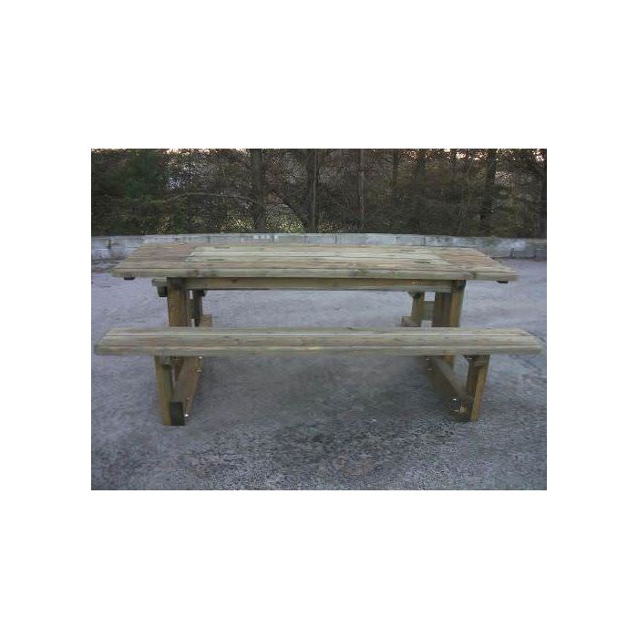 Disabled Access Picnic Bench with Hidden Sandpit - Sustainable Furniture