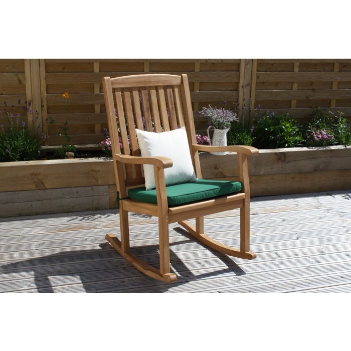 Marley Teak Rocking Chair - Sustainable Furniture
