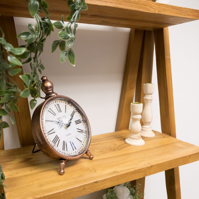 Reclaimed Teak Ladder Shelves - 2 Sizes - Sustainable Furniture