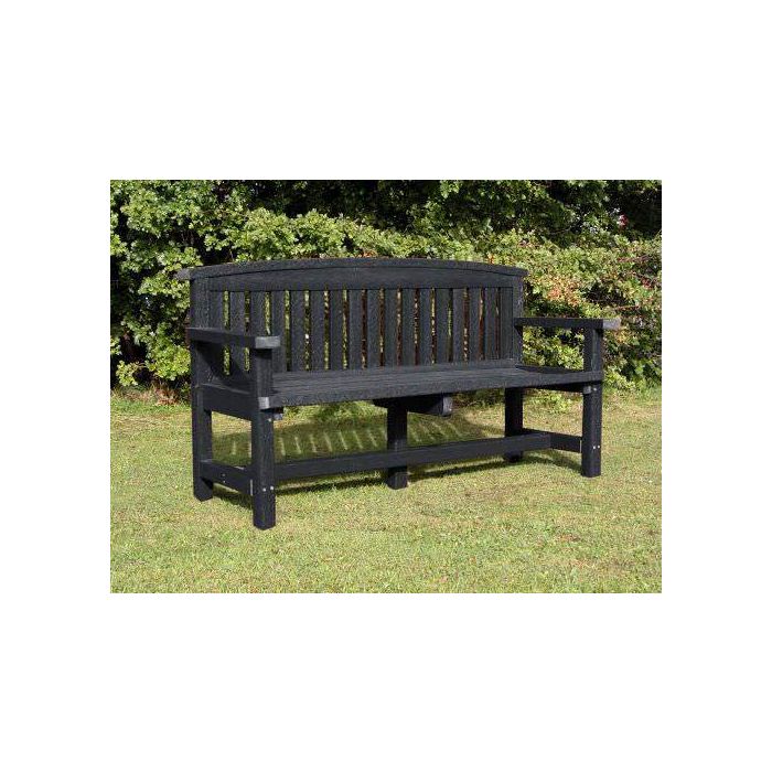 Recycled Plastic Commemorative Bench - Sustainable Furniture