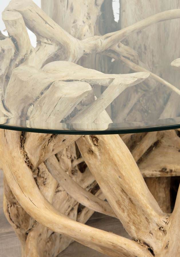 1.2m Java Root Circular Dining Table - Sustainable Furniture