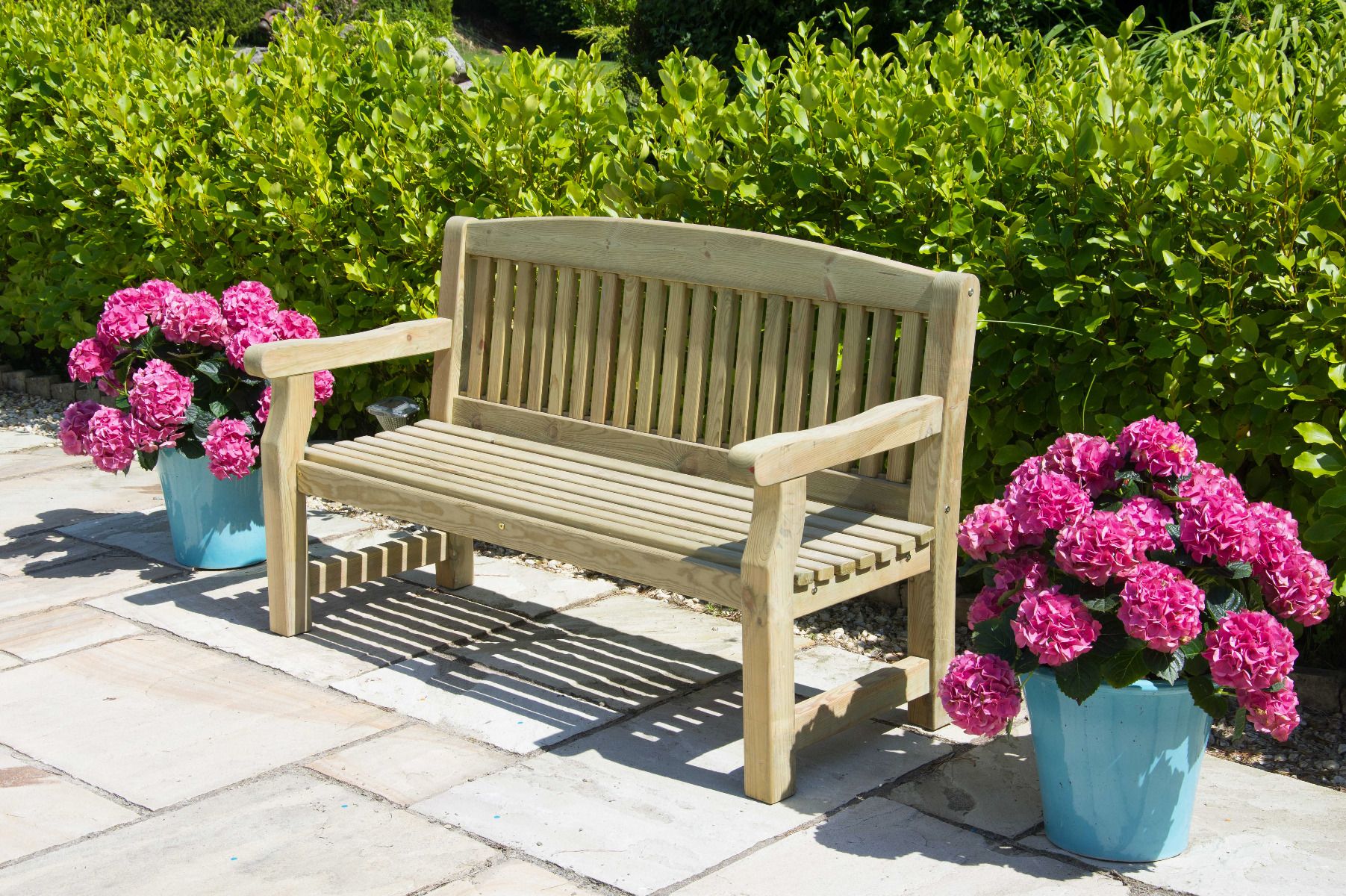 Sustainable Swedish Redwood Garden Bench - Sustainable Furniture
