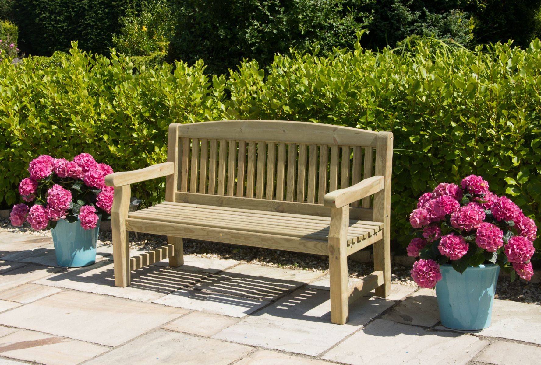 Sustainable Swedish Redwood Garden Bench - Sustainable Furniture