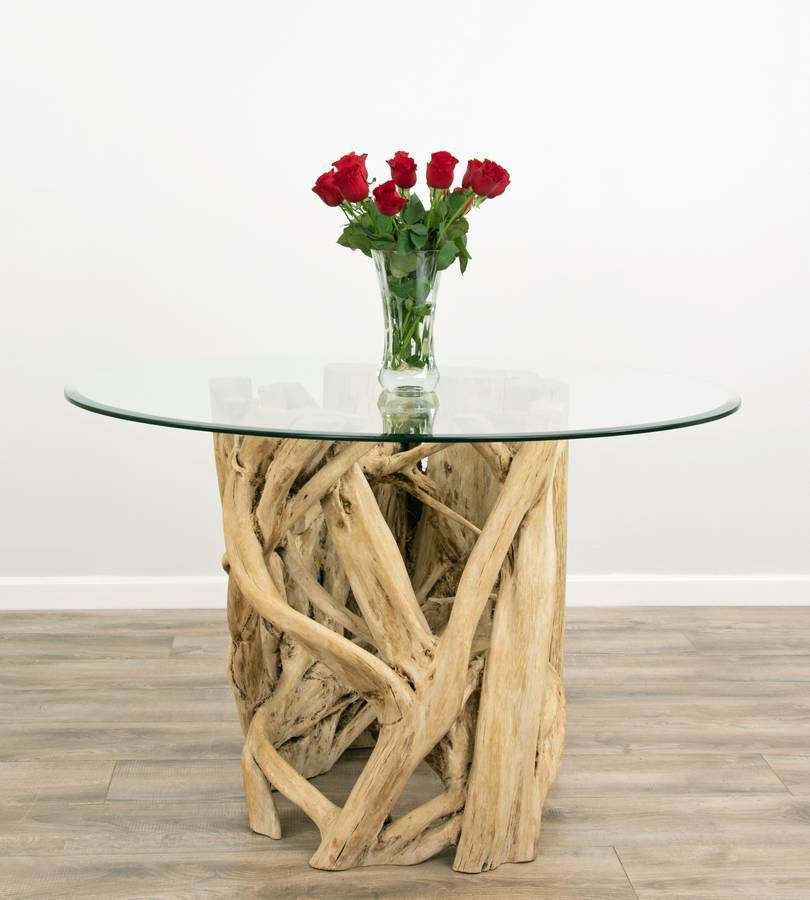 1.2m Java Root Circular Dining Table - Sustainable Furniture