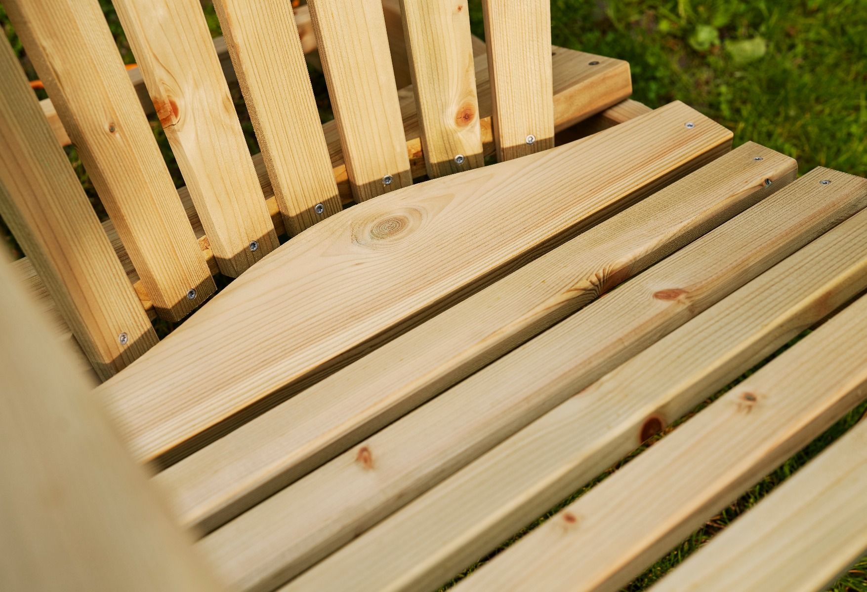 Swedish Redwood Adirondack Relaxing Garden Chair - Sustainable Furniture