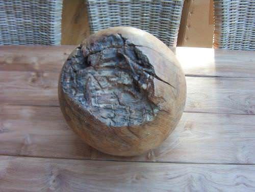 Solid Reclaimed Teak Root Ball - Sustainable Furniture