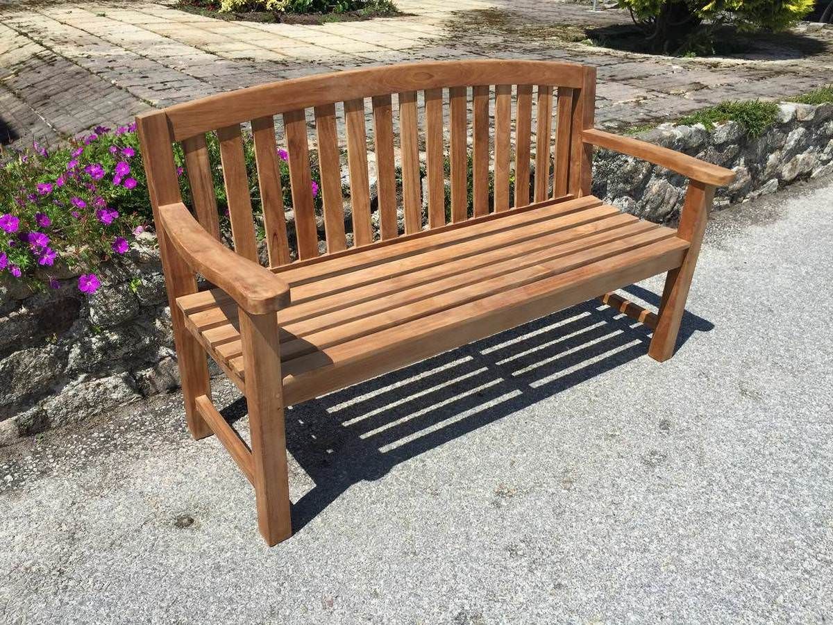 Teak Garden Bench - Contemporary - Sustainable Furniture