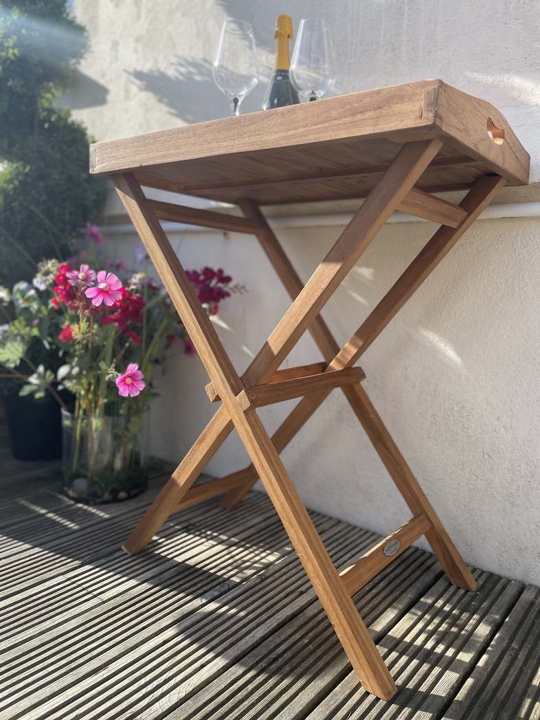 Bar Tray Table - Sustainable Furniture