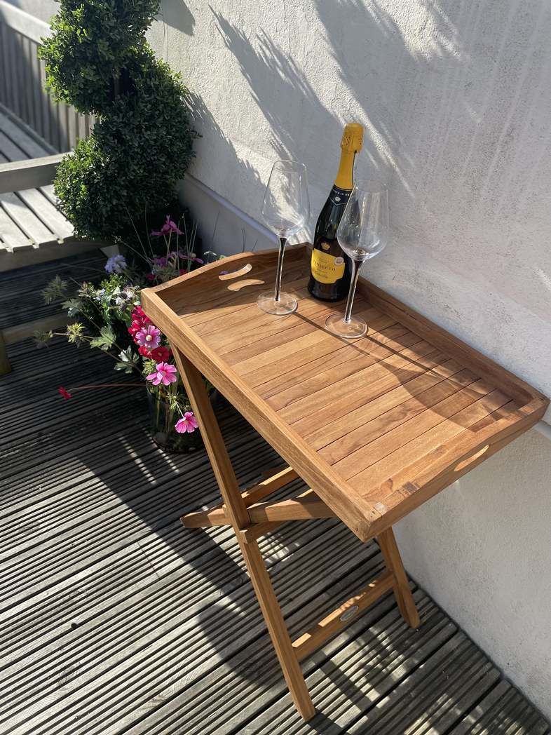 Bar Tray Table - Sustainable Furniture