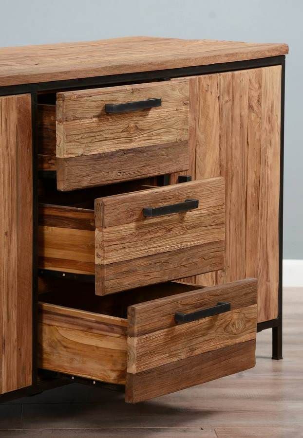Urban Fusion Three Cupboard and Three Drawer Sideboard - Sustainable ...