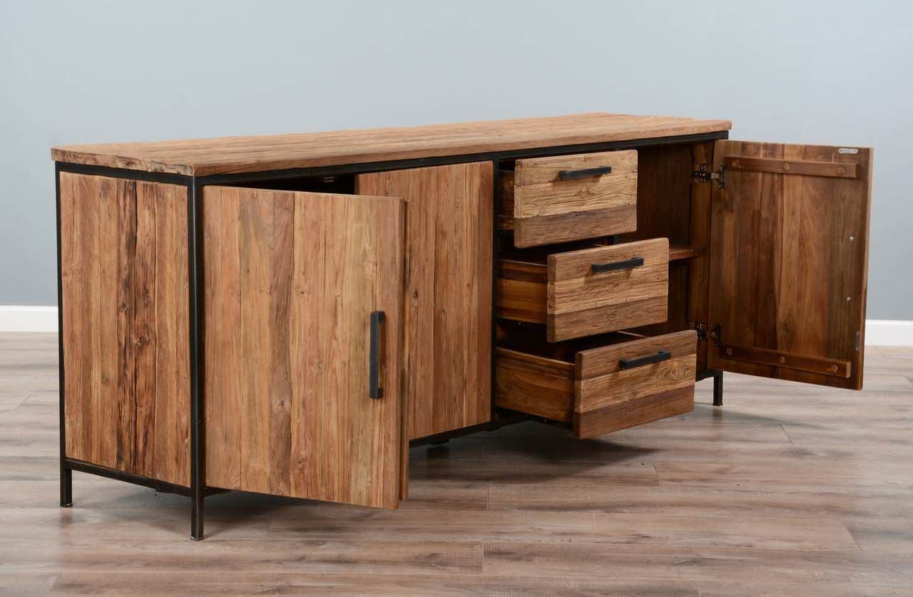 Urban Fusion Three Cupboard and Three Drawer Sideboard - Sustainable ...