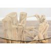 1.5m Java Root Dining Table with 6 Stackable Zorro Chairs - Sustainable ...