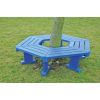 Recycled Plastic Hexagonal Tree Seat - Sustainable Furniture