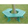 Recycled Plastic Hexagonal Tree Seat - Sustainable Furniture