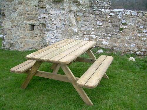 Heavy Duty Picnic Bench - Sustainable Furniture