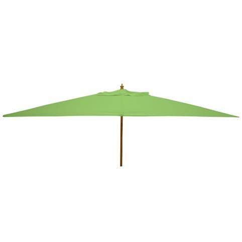 3m x 2m Rectangular Hardwood Parasol - Sustainable Furniture