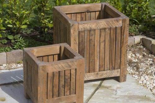 Reclaimed Teak Planter - Sustainable Furniture