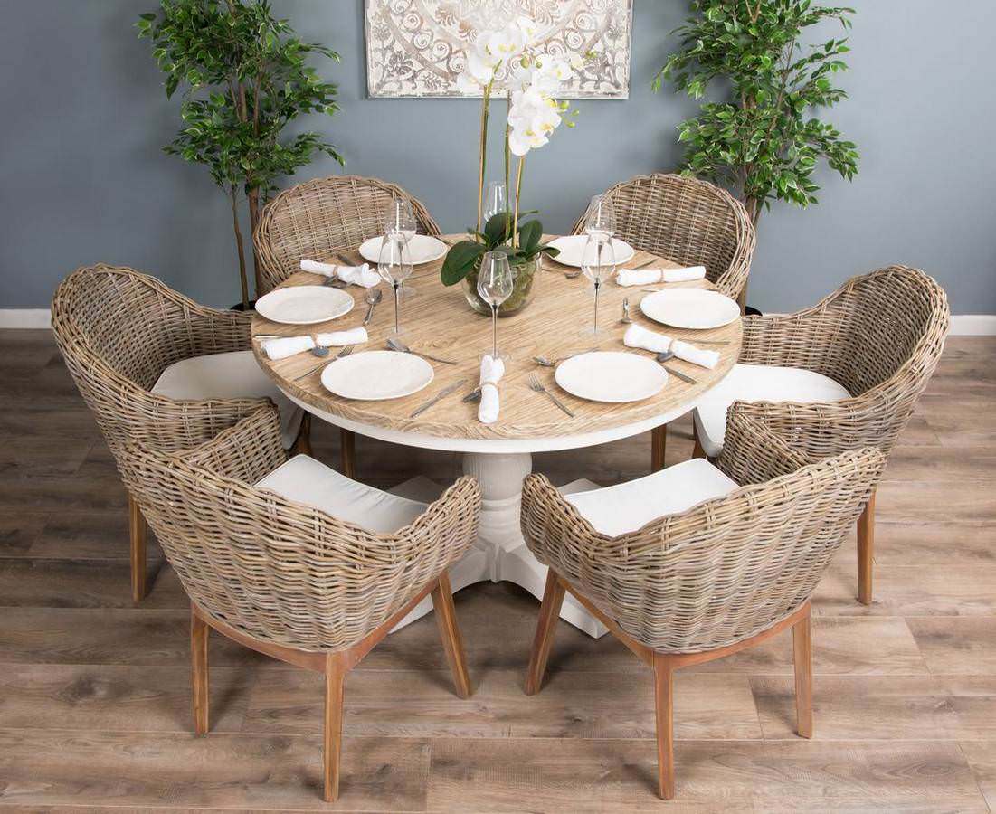Pedestal dining table set store