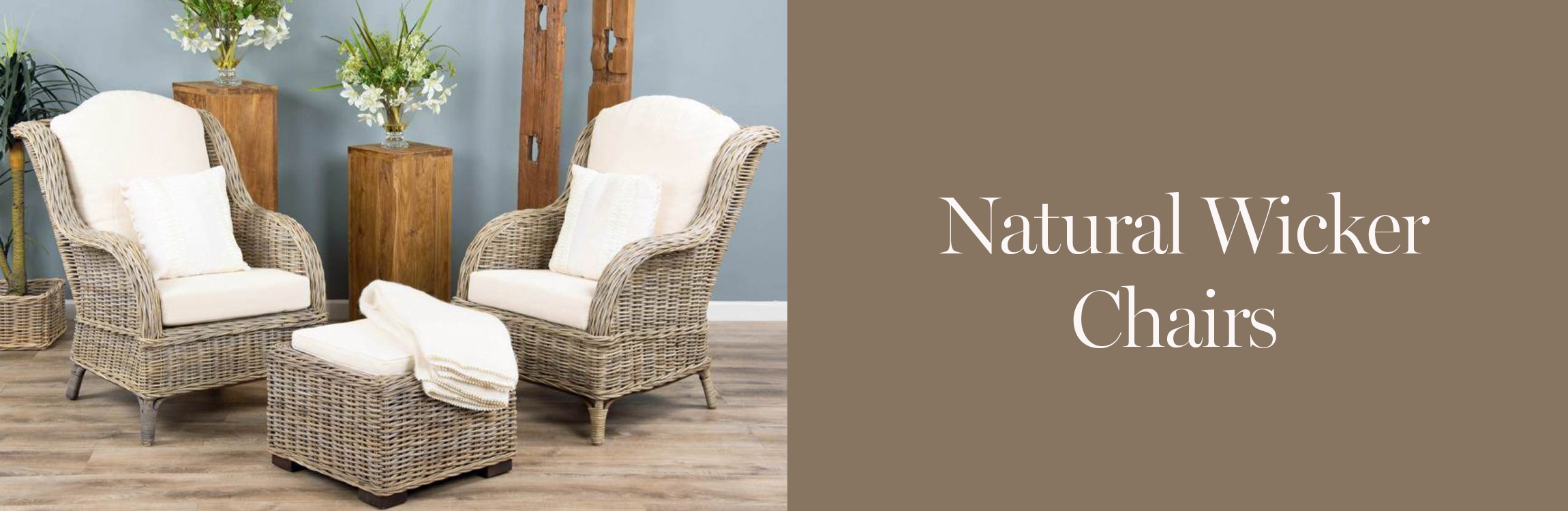 Natural Wicker Chairs - Sustainable Furniture