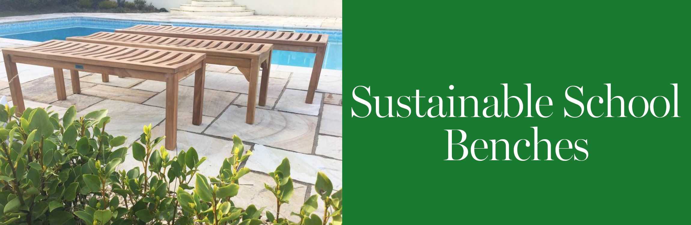 Commerical School Benches and Garden Furniture - Sustainable Furniture